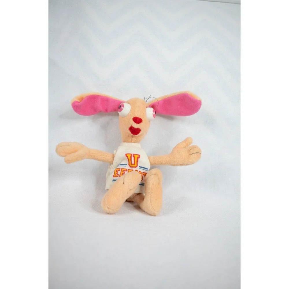 Dakin | Toys | Vintage Dakin 996 Ren Stimpy U Eediot Plush Toy 8 Doll ...